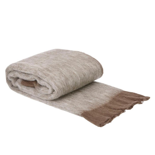 Throw - Veda - Camel - Bungalow – Kræmmerhuset