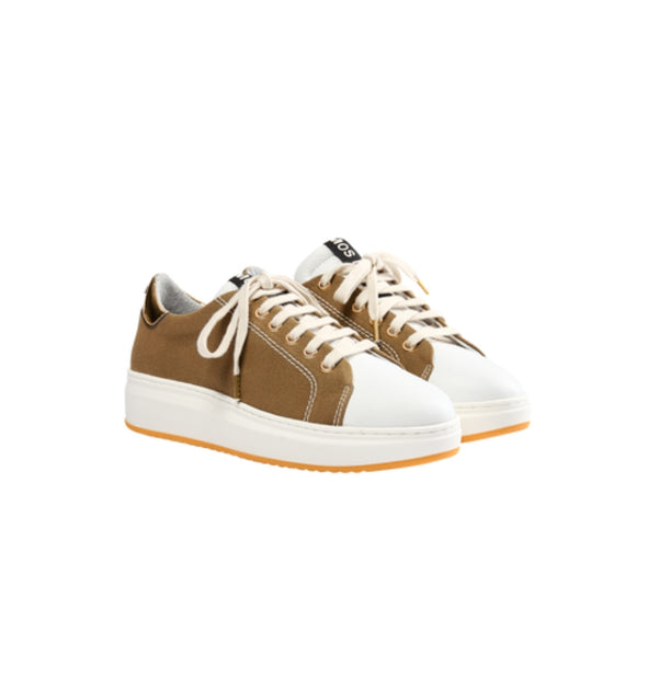 Mos Mosh - MM Copenhagen - Canvas Sneaker - Sko - Olive Night. Køb Her ...